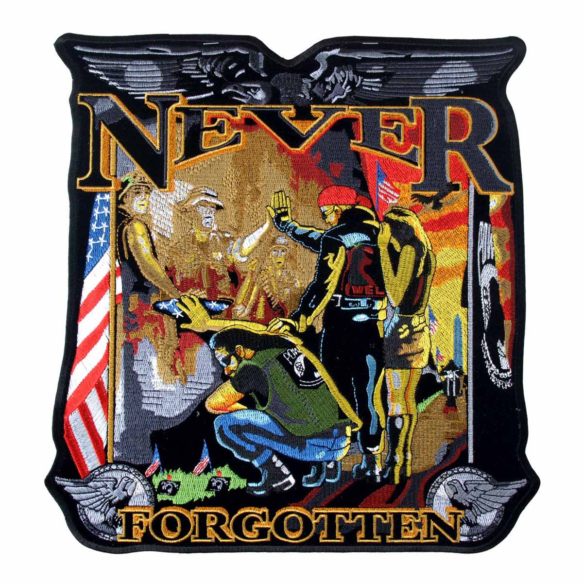 Hot Leathers Vietman Wall 11" x 12" Patch PPA4147 – LeatherUp USA