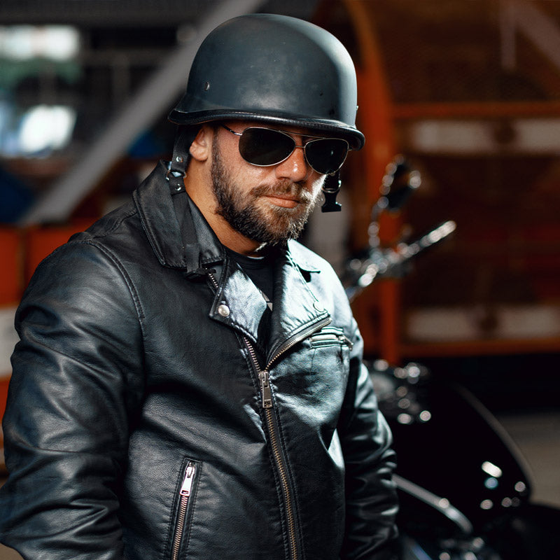 Half Helmets - Motorcycle Half Helmets – LeatherUp USA