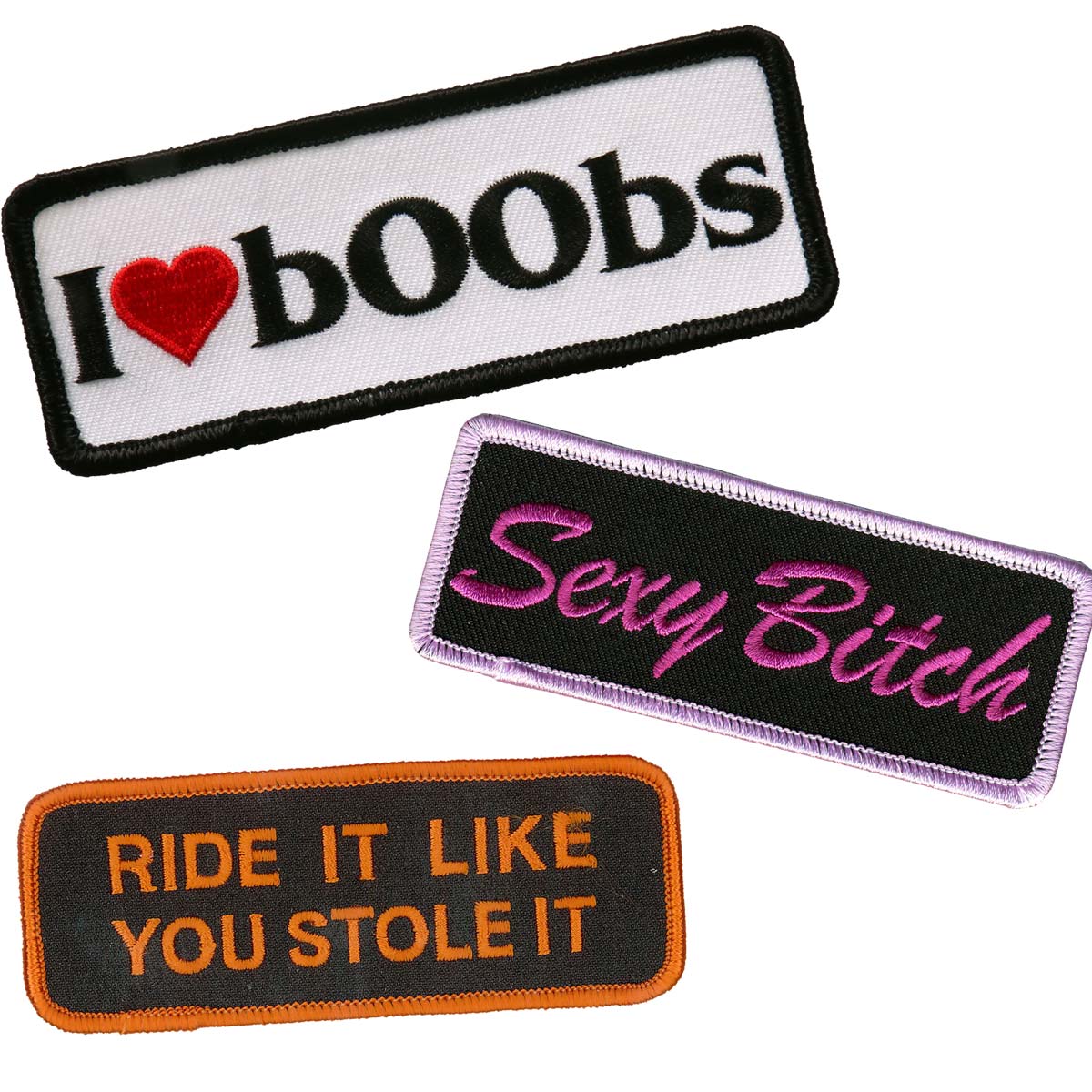 Fun and Novelty Large Back Patches – LeatherUp USA