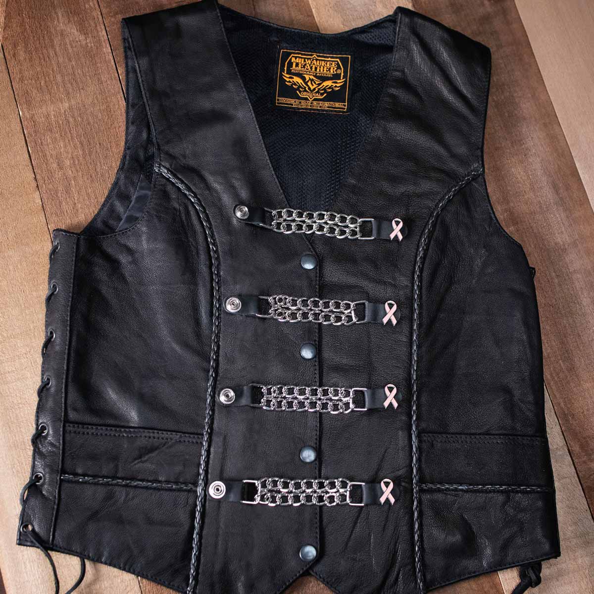 Biker Chick in a Box Vests – LeatherUp USA