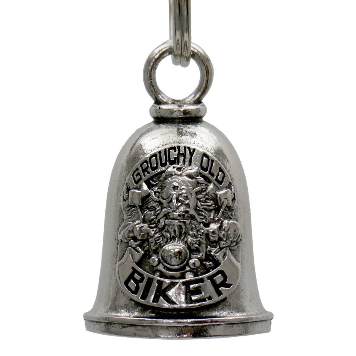 Milwaukee Leather MLB9108 Grouchy Biker Motorcycle Good Luck Bell w ...