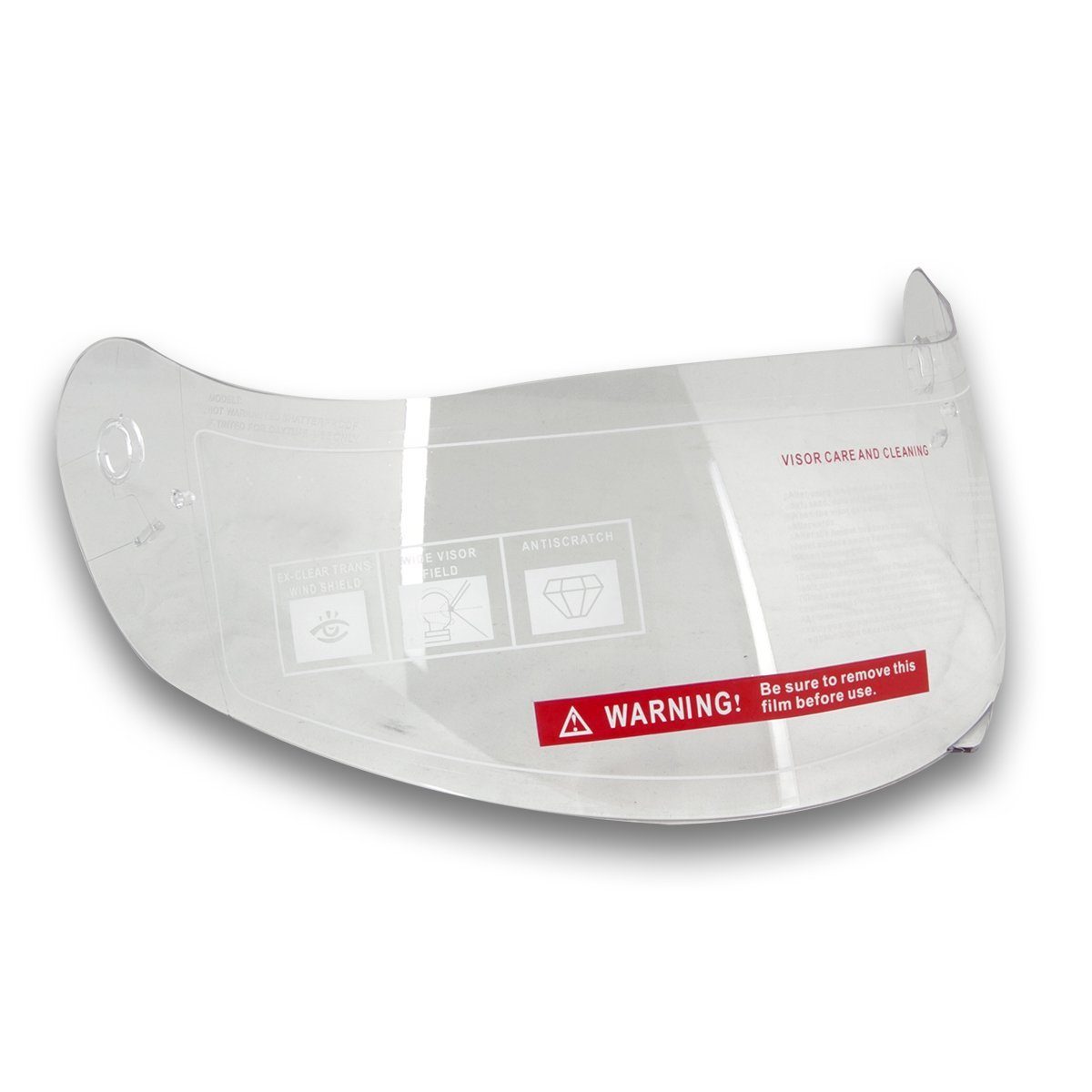 Milwaukee Helmets Clear Replacement Shield for H5XX Helmet Series ...