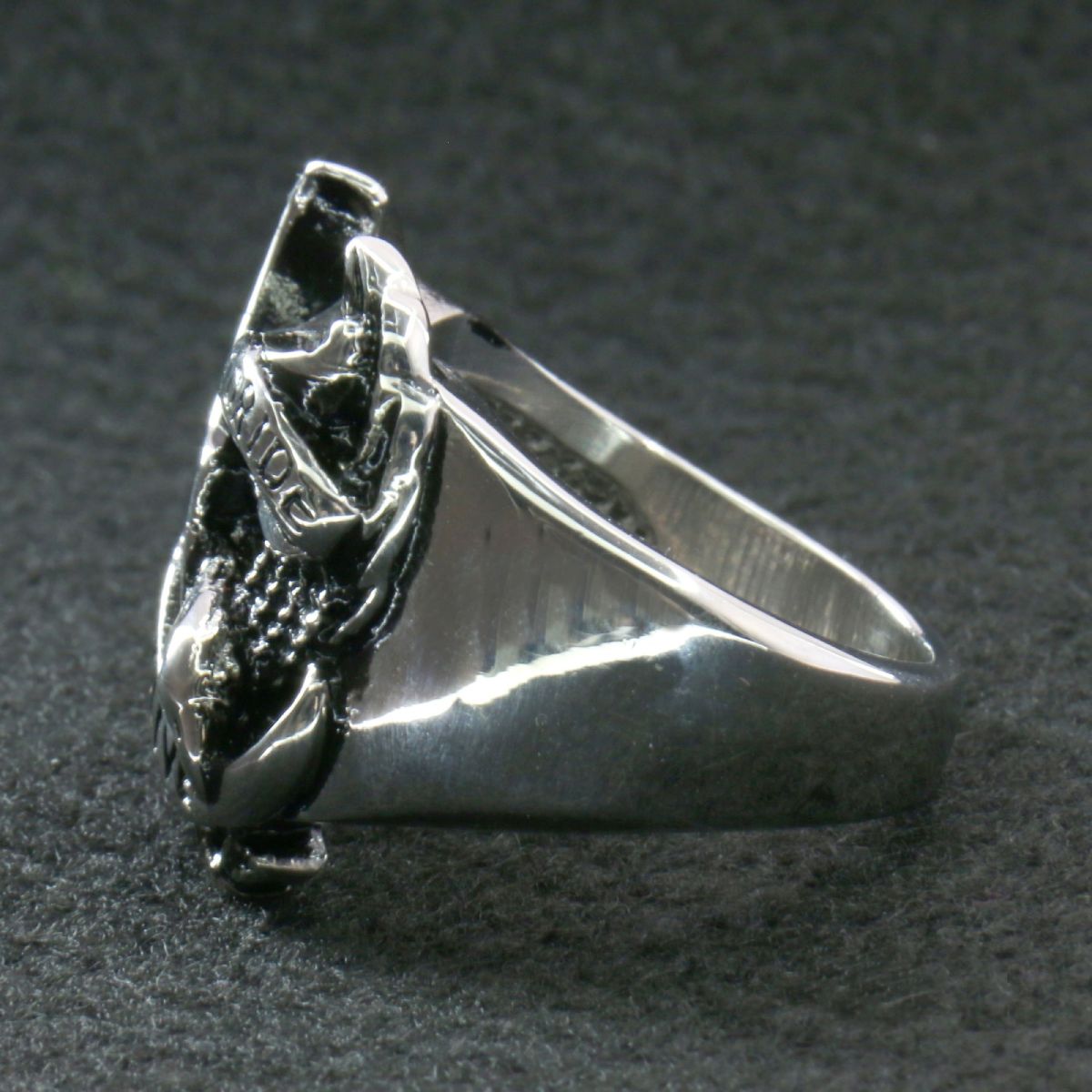 Hot Leathers JWR2110 Men's Live To Ride Ring – LeatherUp USA