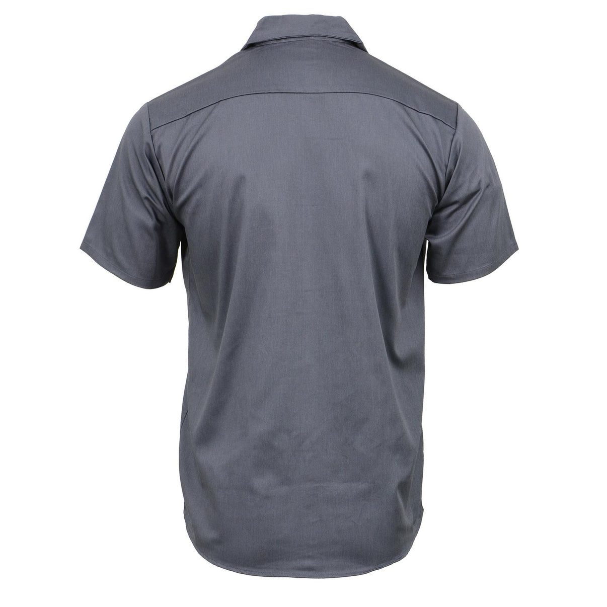 Milwaukee Leather MDM11668 Men's Grey Button Up Heavy Duty Work Shirt ...