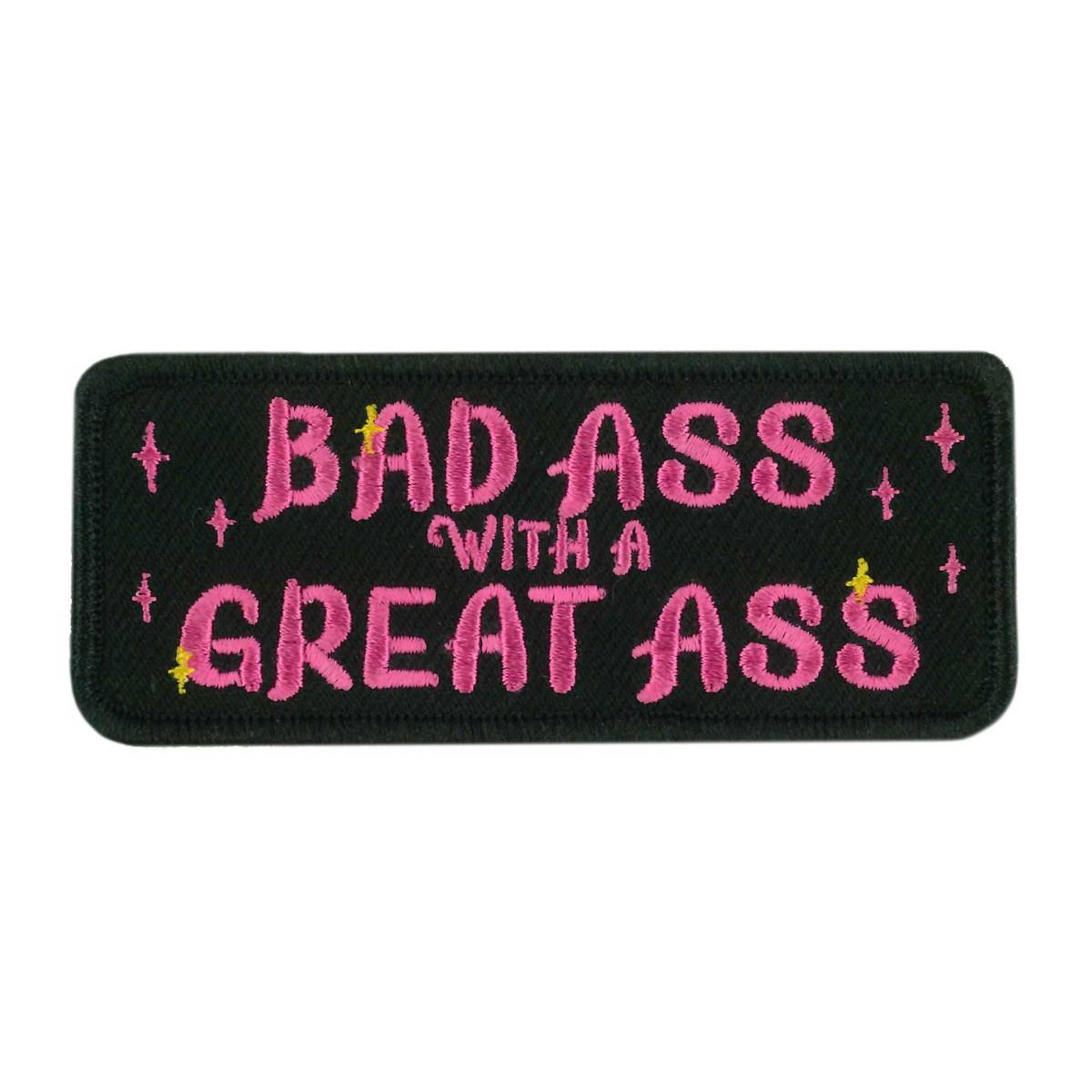 Hot Leathers PPW1084 Bad Ass with a Great Ass 4" x 2" Patch – LeatherUp USA